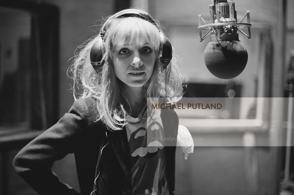 Ellen Foley In Recording Studio | Michael Putland Archive